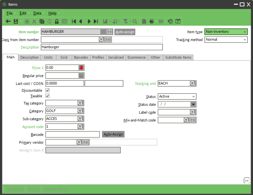 Counterpoint Ecommerce Item & Integration Data – Help & Resource Center