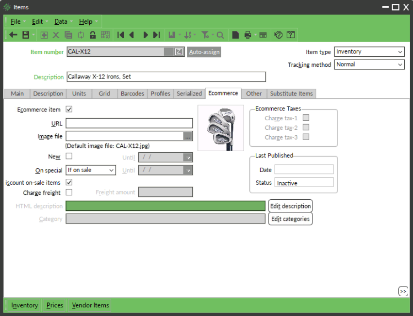 Counterpoint Ecommerce Item & Integration Data – Help & Resource Center