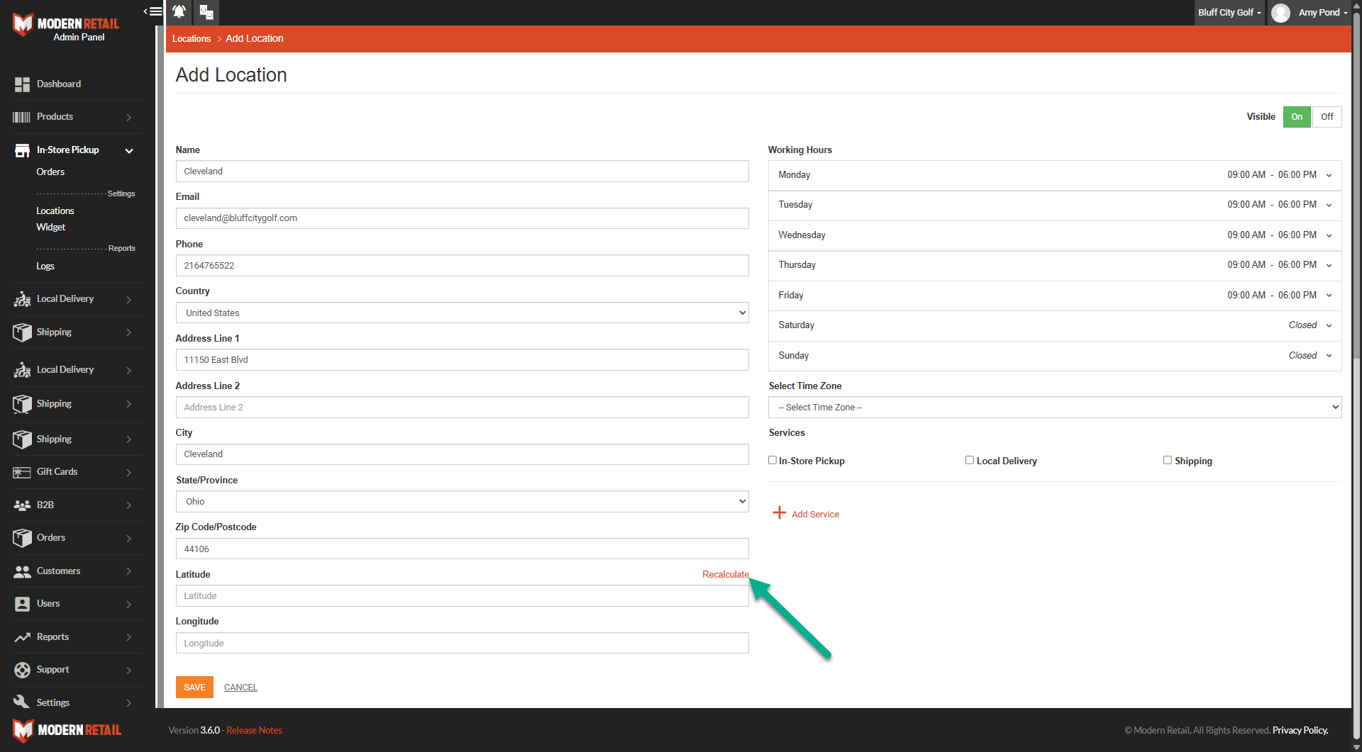Setting Up Locations in the Admin Panel – Help & Resource Center