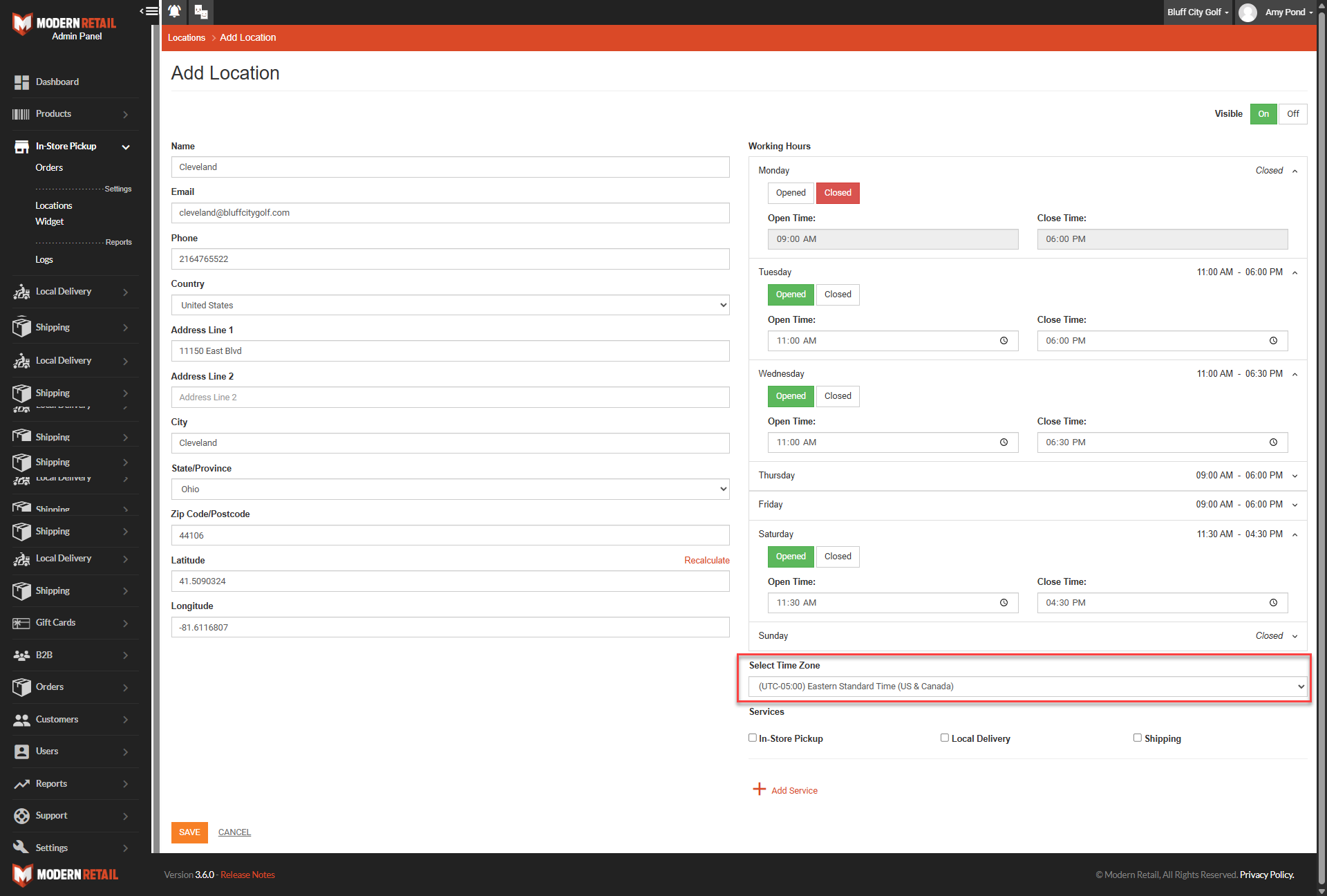 Setting Up Locations in the Admin Panel – Help & Resource Center