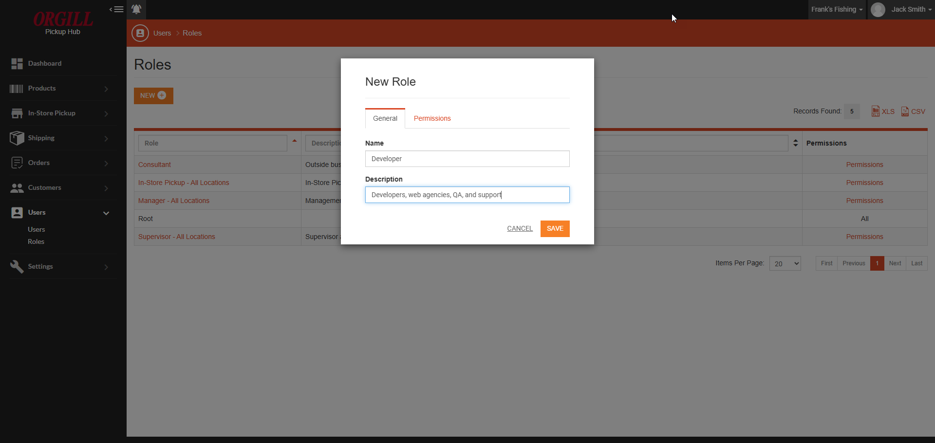 Creating User Roles – Help & Resource Center